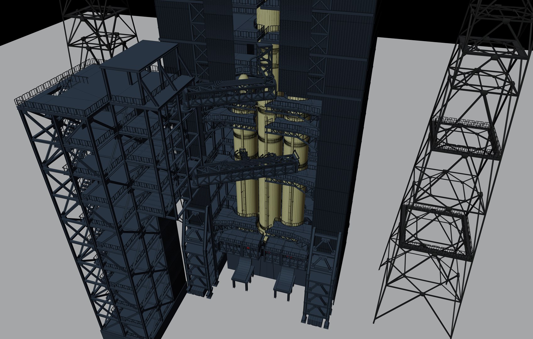 Delta iv heavy rocket model - TurboSquid 1634347