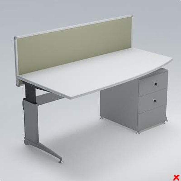 office table 3d model