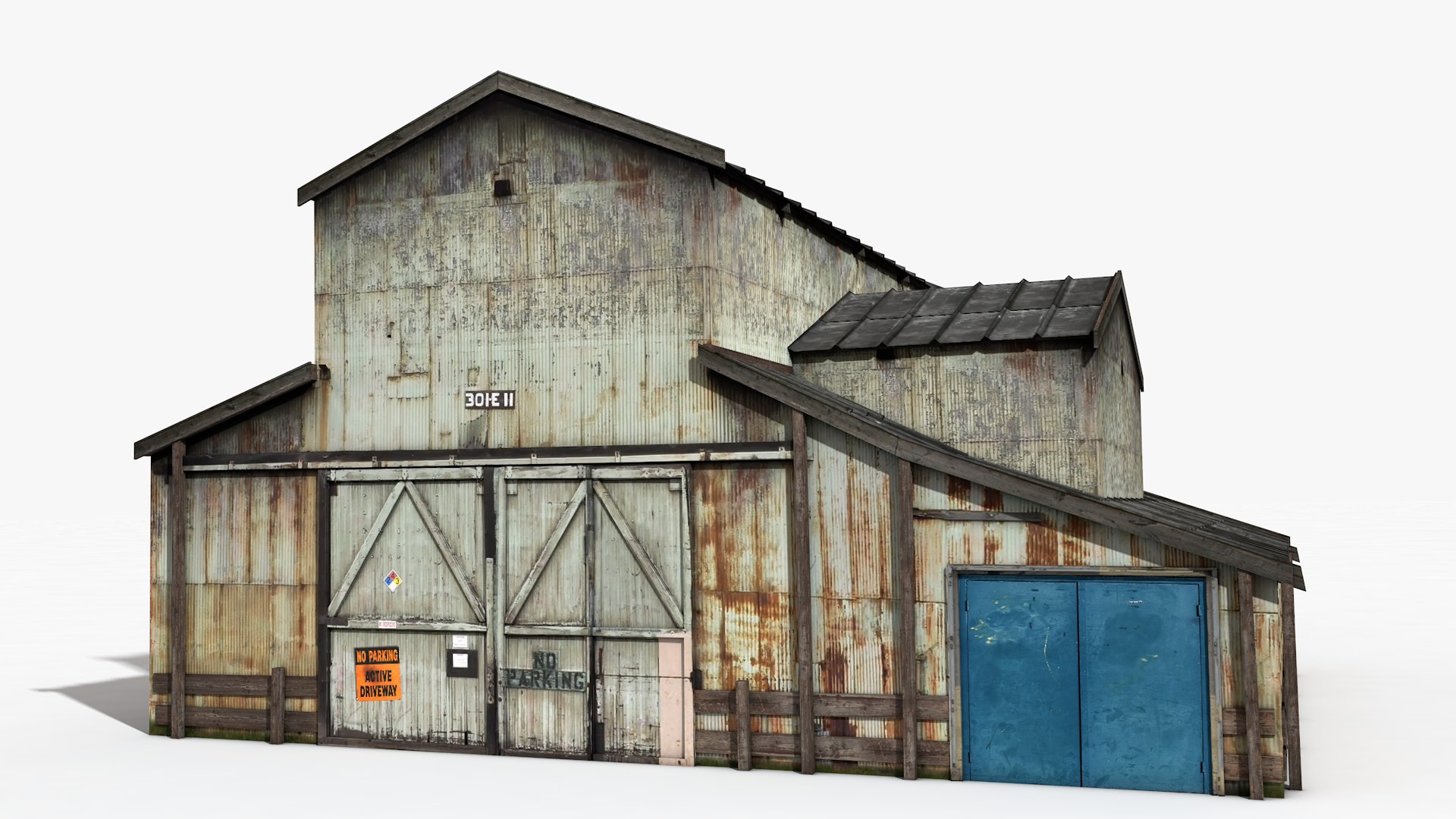 Warehouse Low Poly - 3 Models Collection 3D Model - TurboSquid 2029657