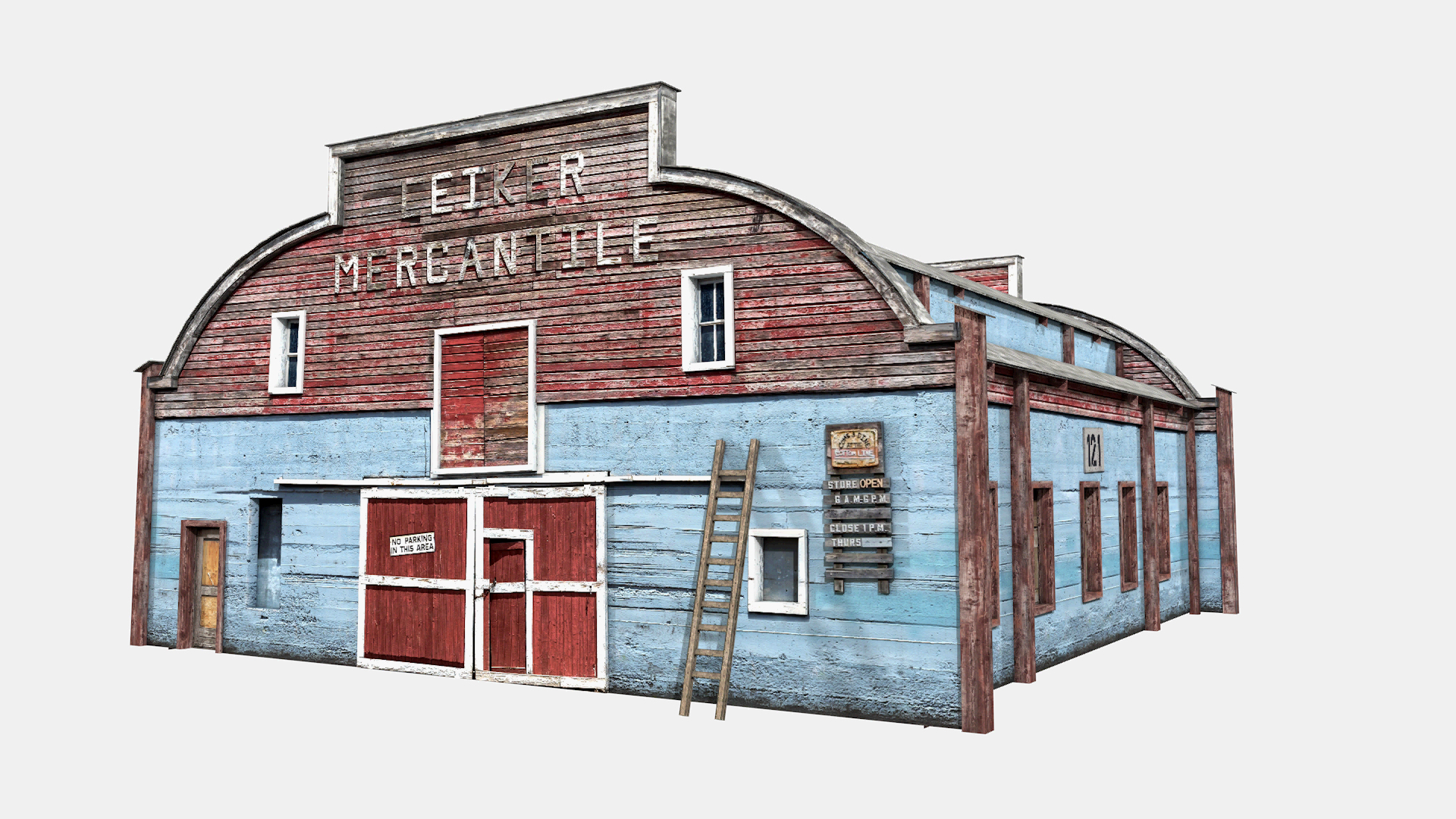 Warehouse Low Poly - 3 Models Collection 3D Model - TurboSquid 2029657