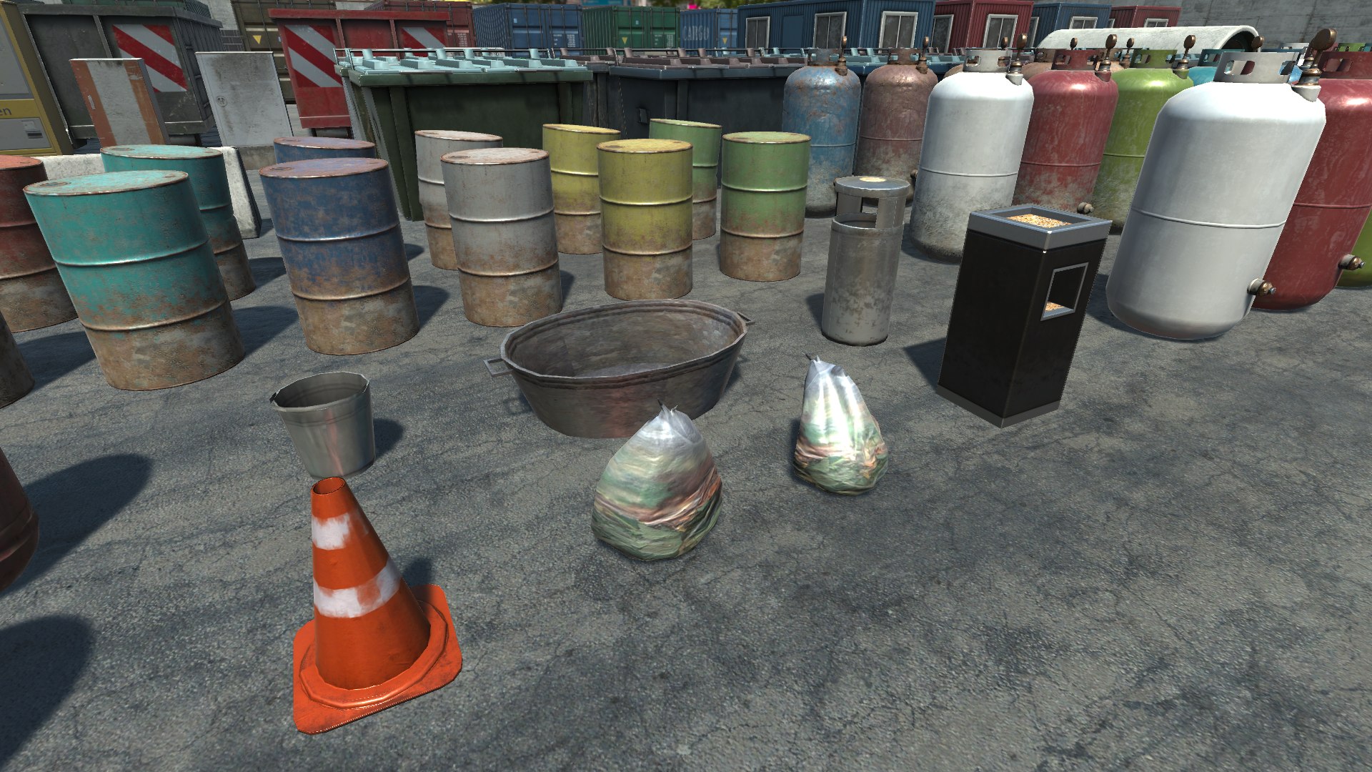 Ultimate Low Poly Props Collection HQ - PBR 3D Model - TurboSquid 2164162