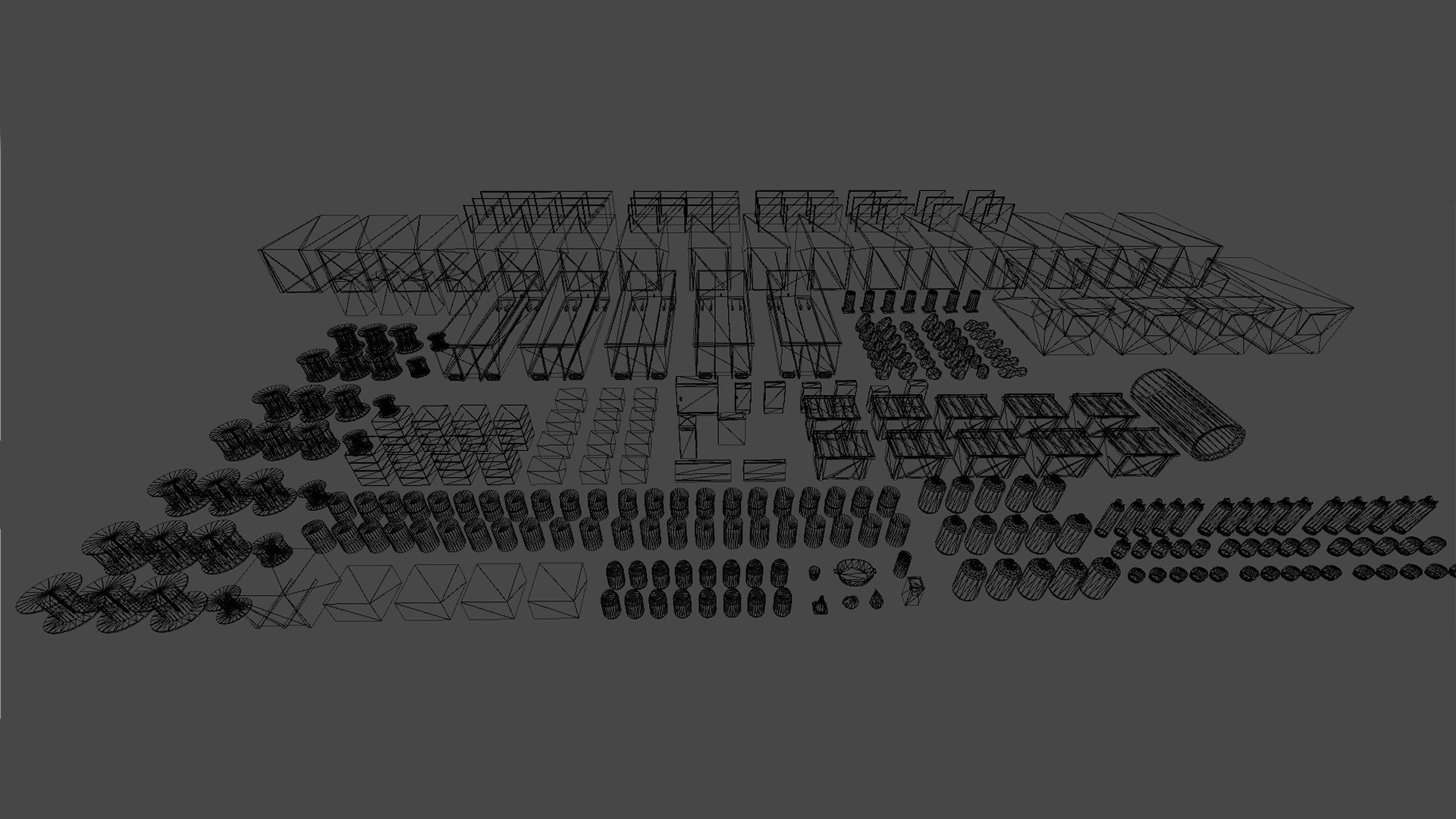 Ultimate Low Poly Props Collection HQ - PBR 3D Model - TurboSquid 2164162