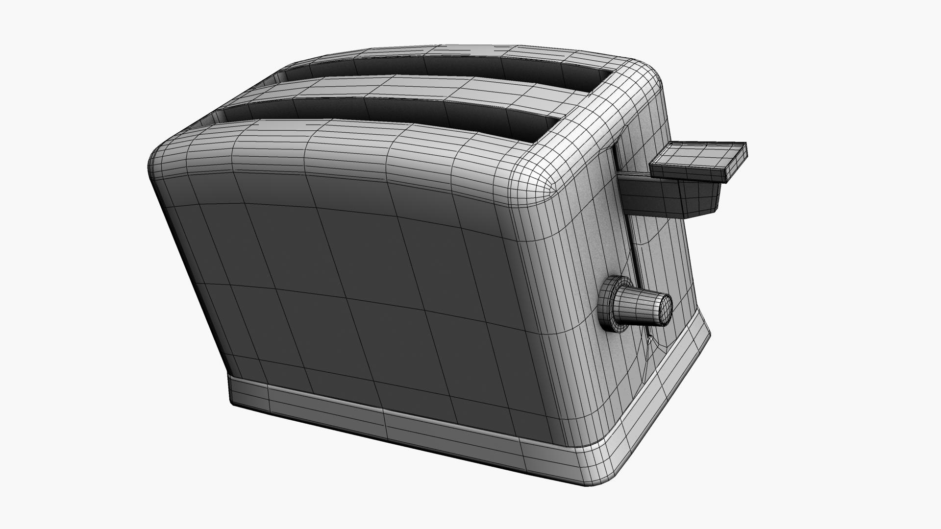 Toaster Toast 3D Model - TurboSquid 1672016