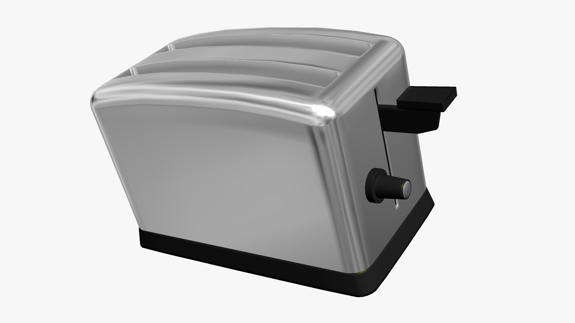 Toaster Toast 3D Model - TurboSquid 1672016