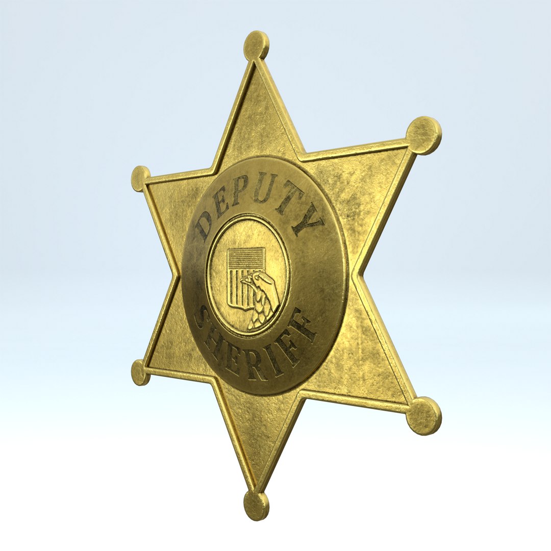 Deputy Sheriff Badges 3D Model - TurboSquid 2420812