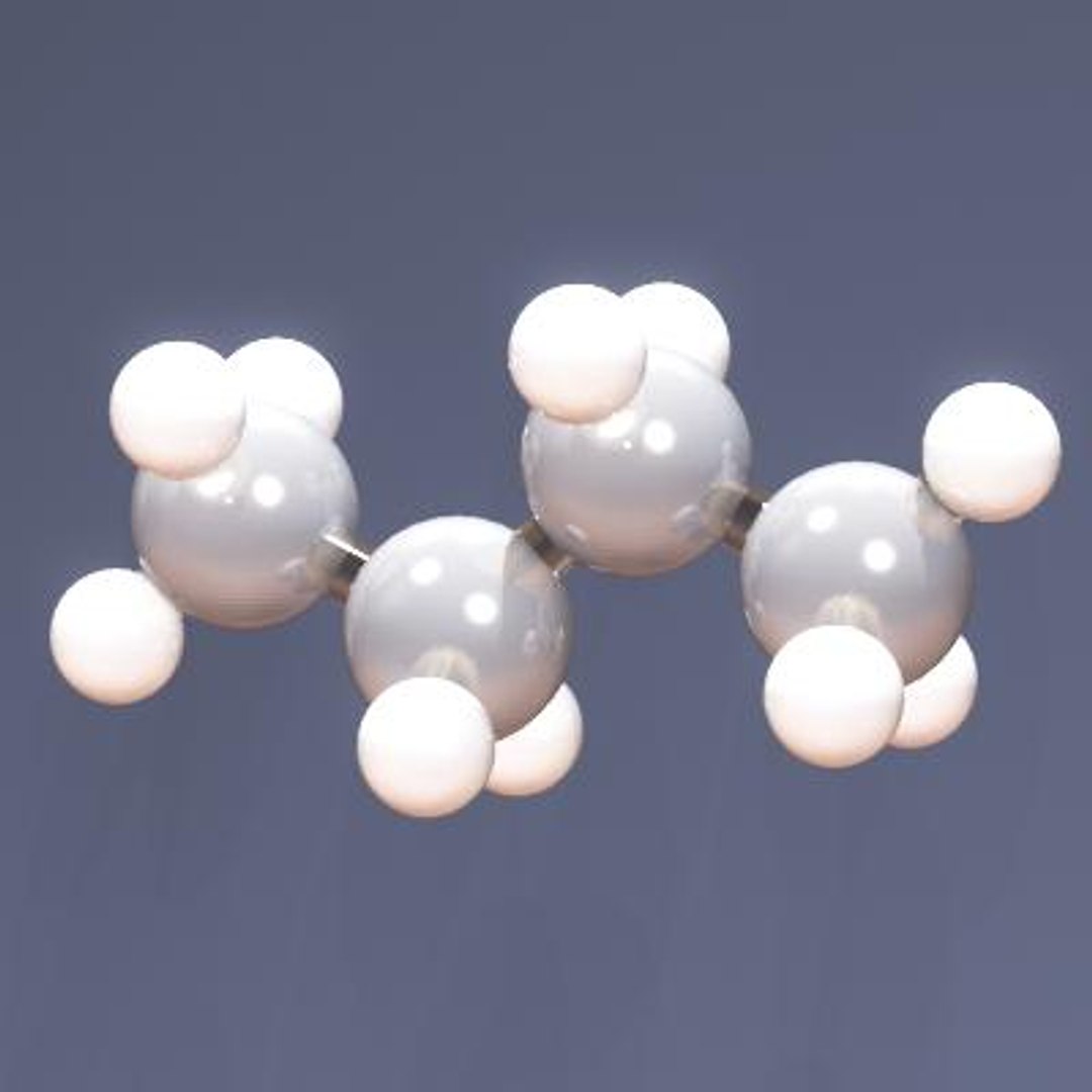 3d Molecule Butane