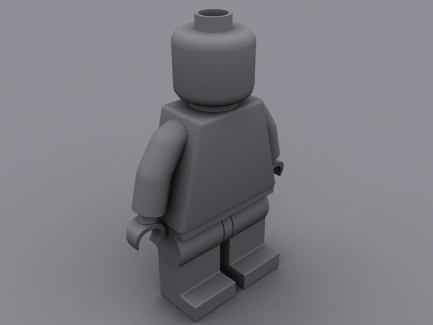Lego Man 3d Model