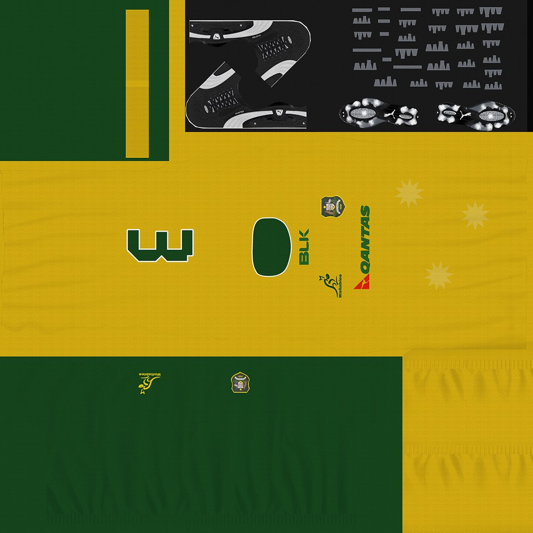 Rugby Player 3d Model