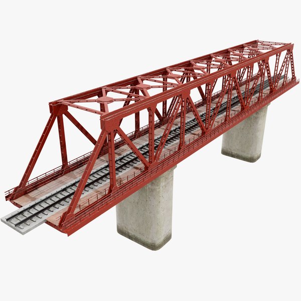 Railway Bridge 3D Models for Download | TurboSquid
