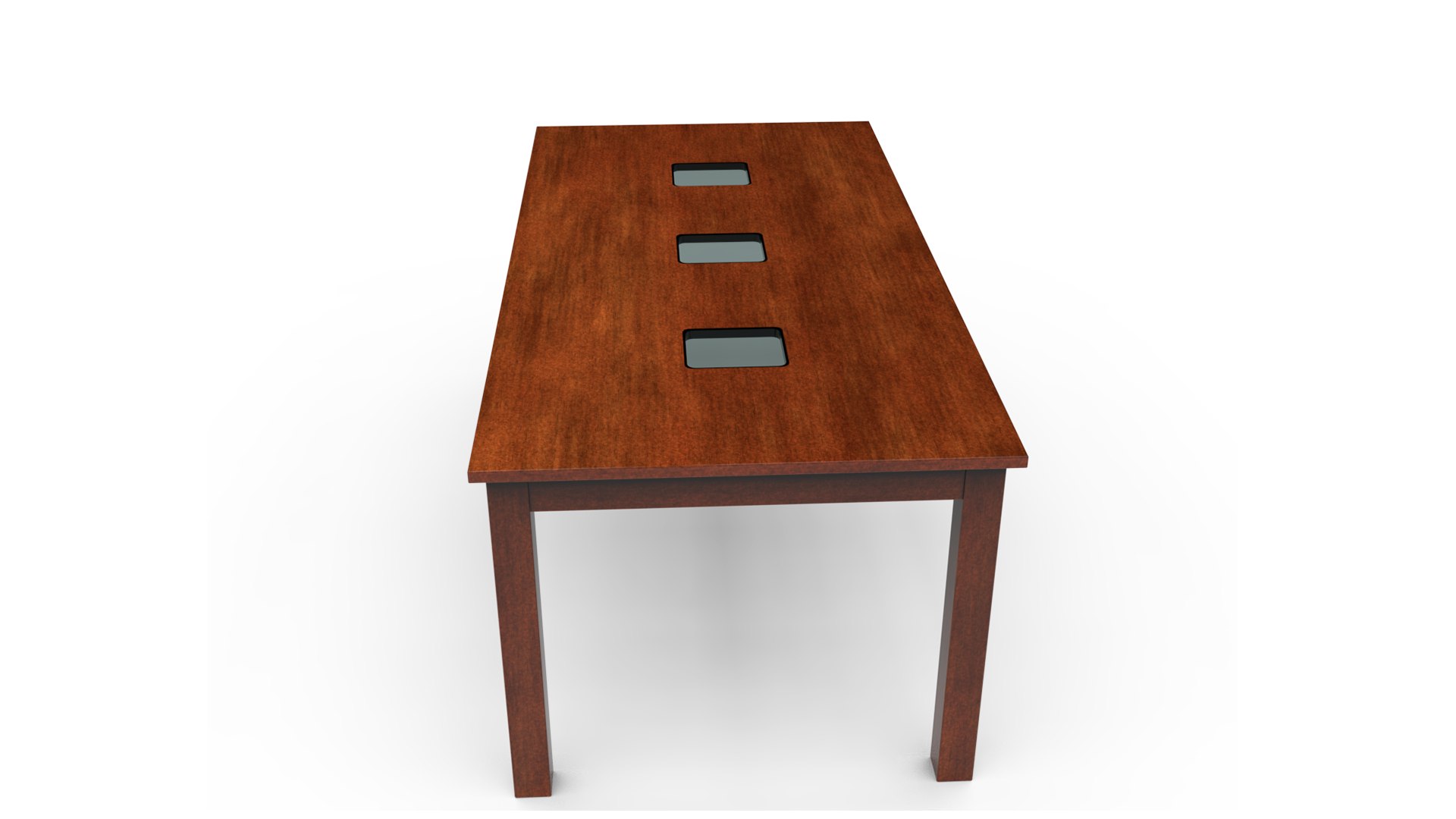 3D Six Seater Dining Table Vol 02 - TurboSquid 1887885