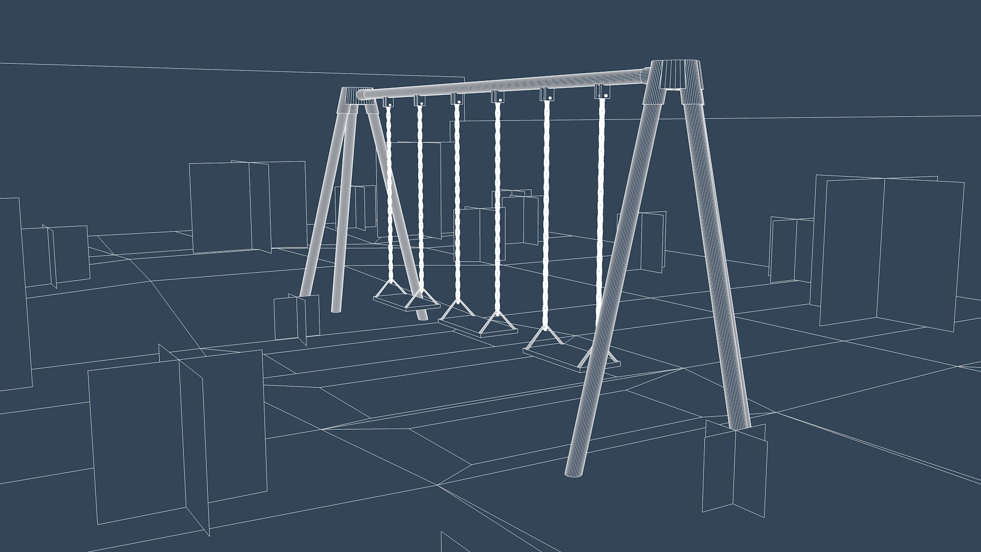 3D swing model - TurboSquid 1298123