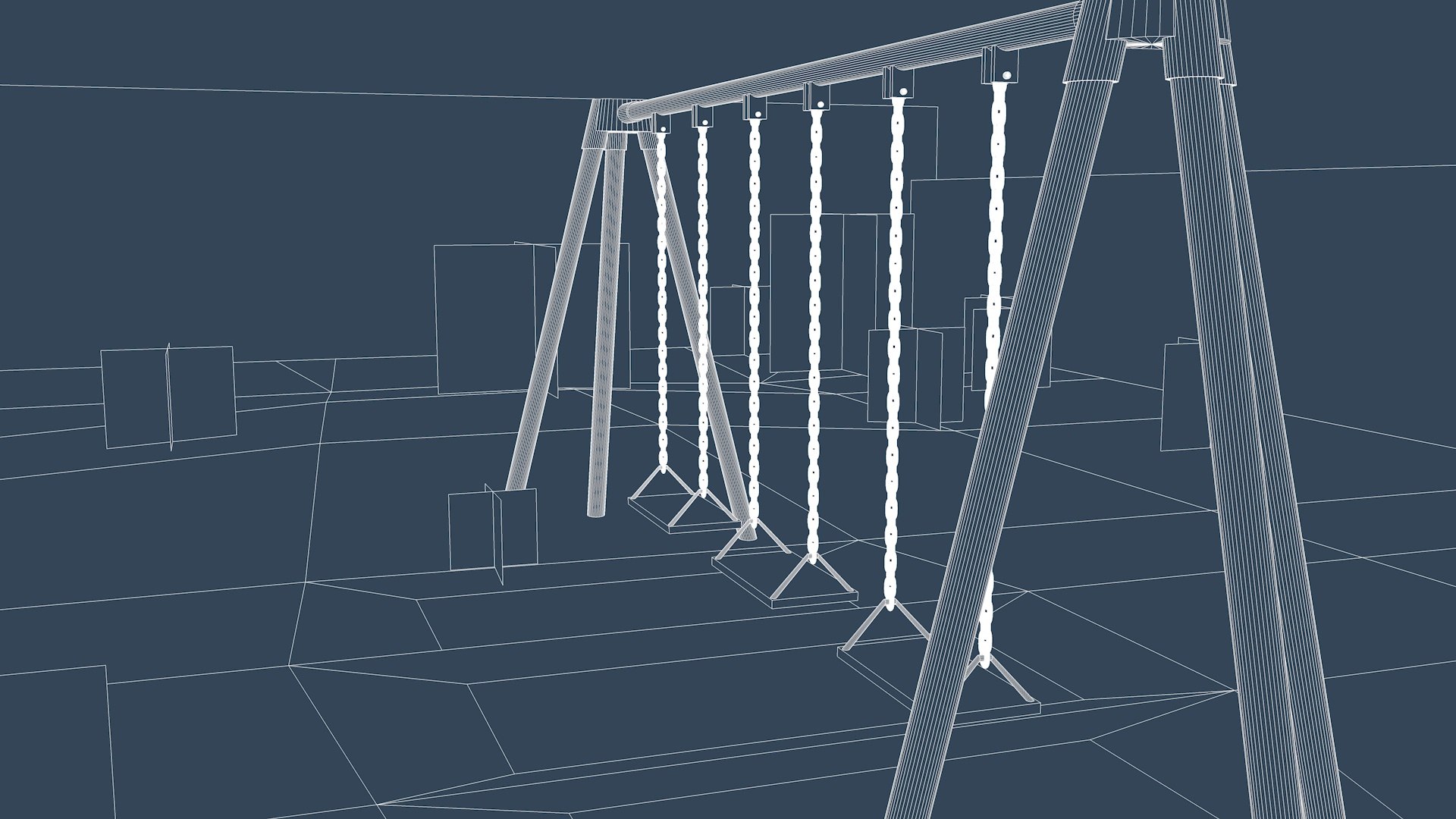 3D swing model - TurboSquid 1298123