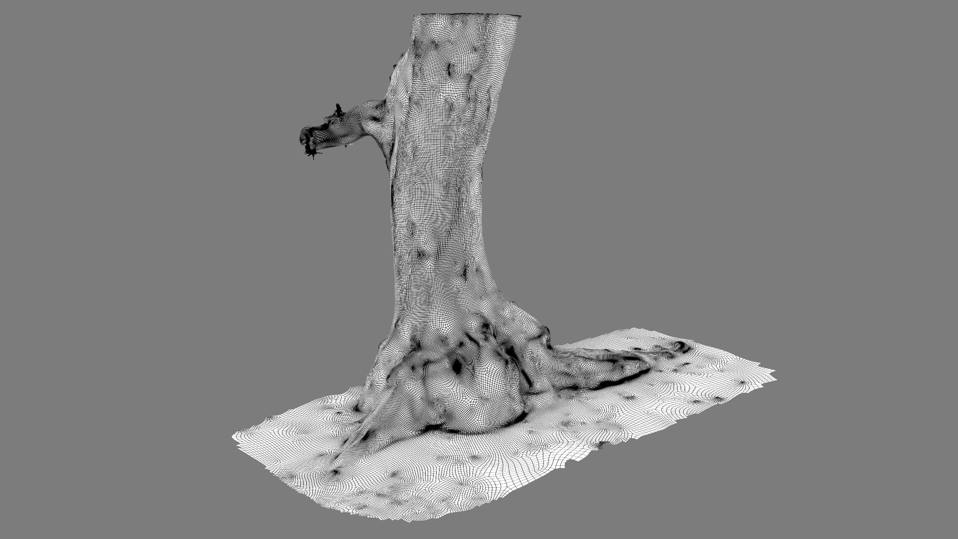3D Model Scanned Tree Trunk 09 - TurboSquid 2156078