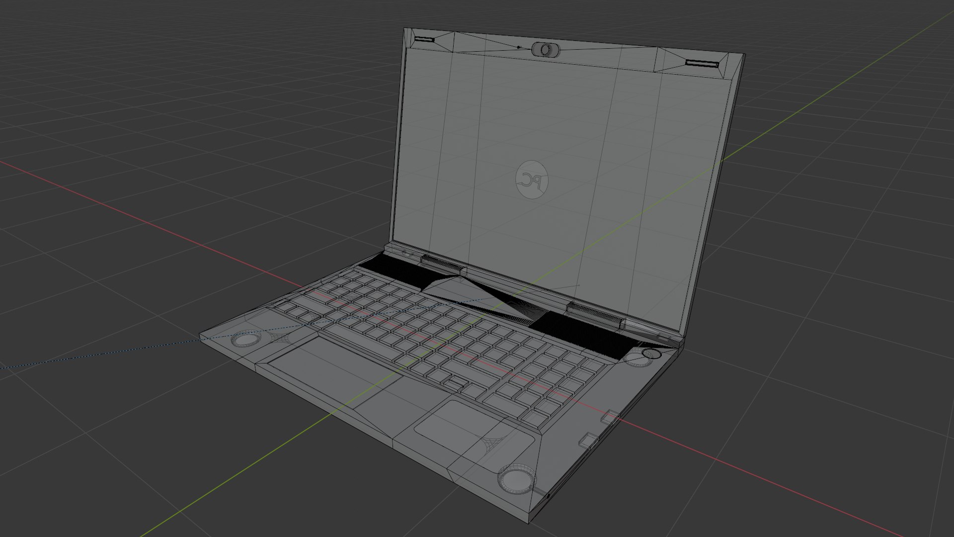 Laptop 3D model - TurboSquid 2180286