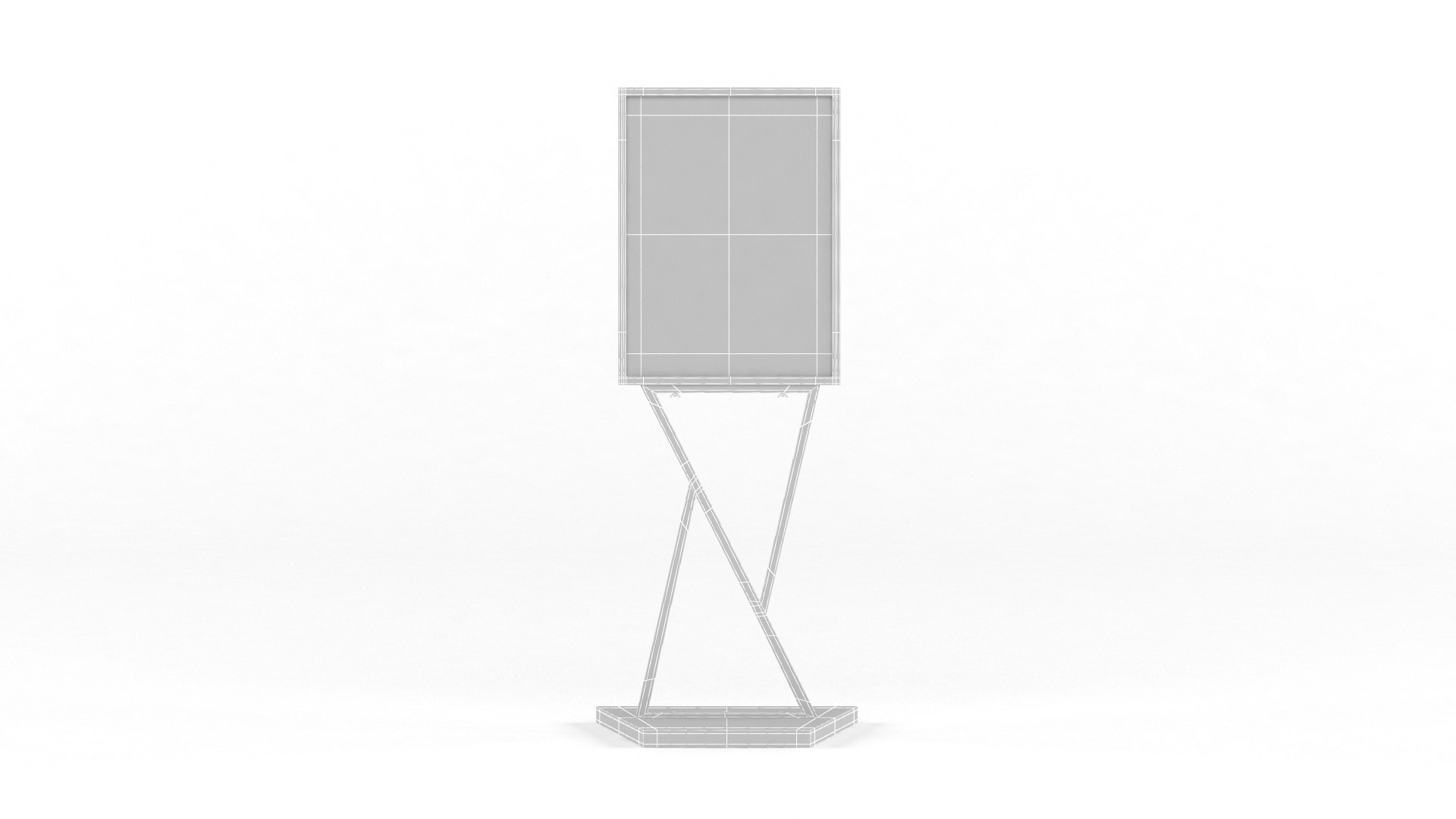 3D Display Advertising Poster - TurboSquid 1669441