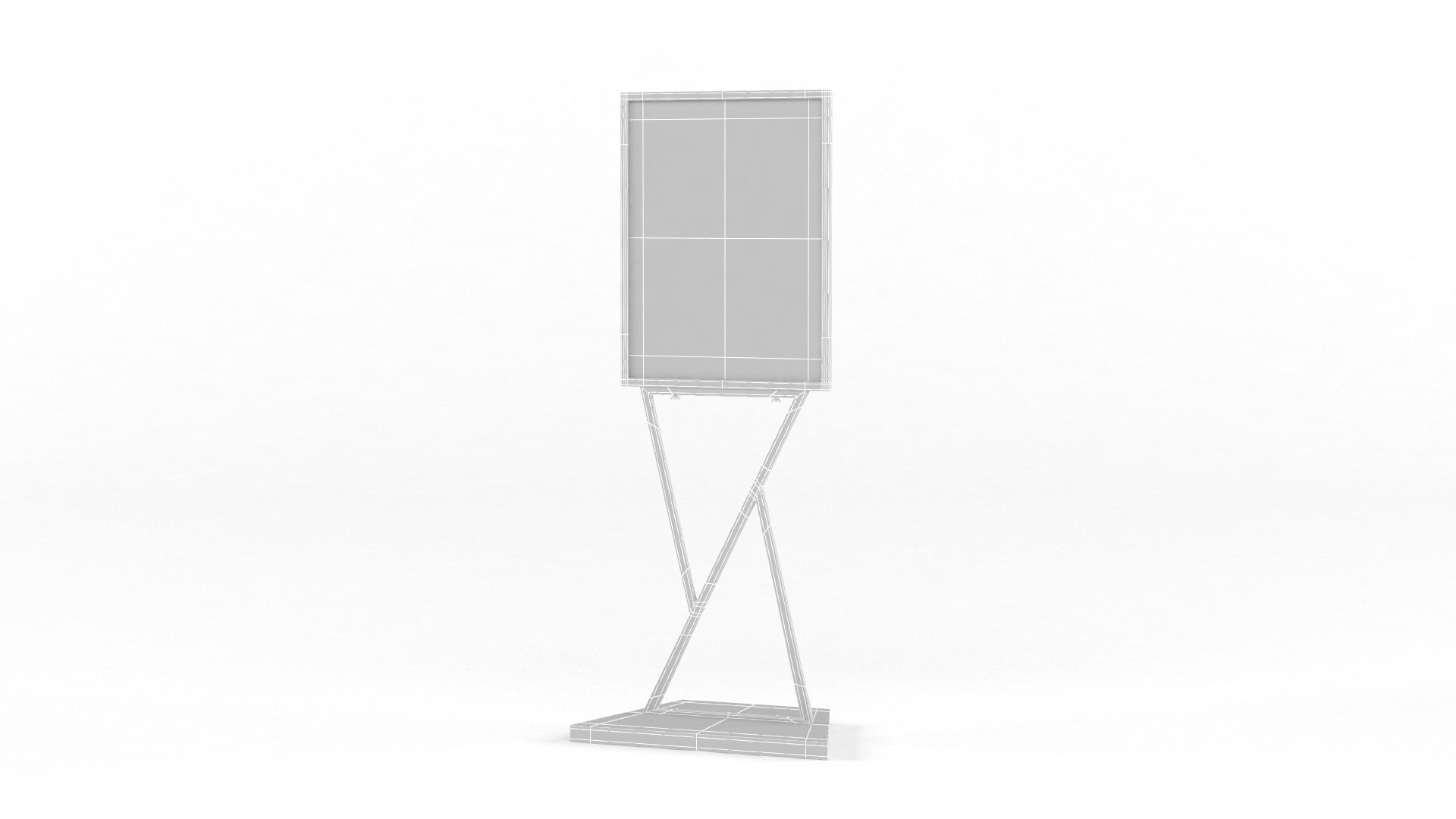 3D Display Advertising Poster - TurboSquid 1669441