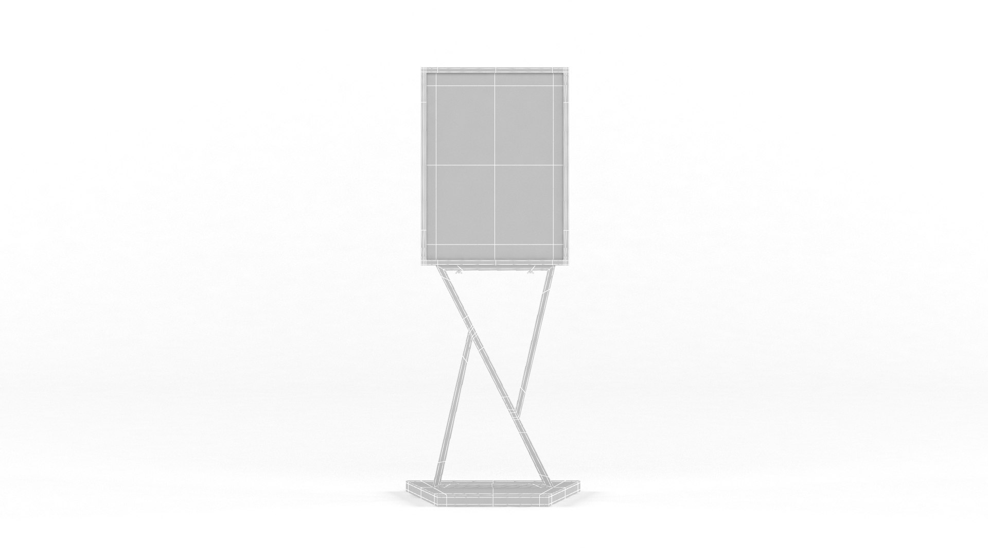 3D Display Advertising Poster - TurboSquid 1669441