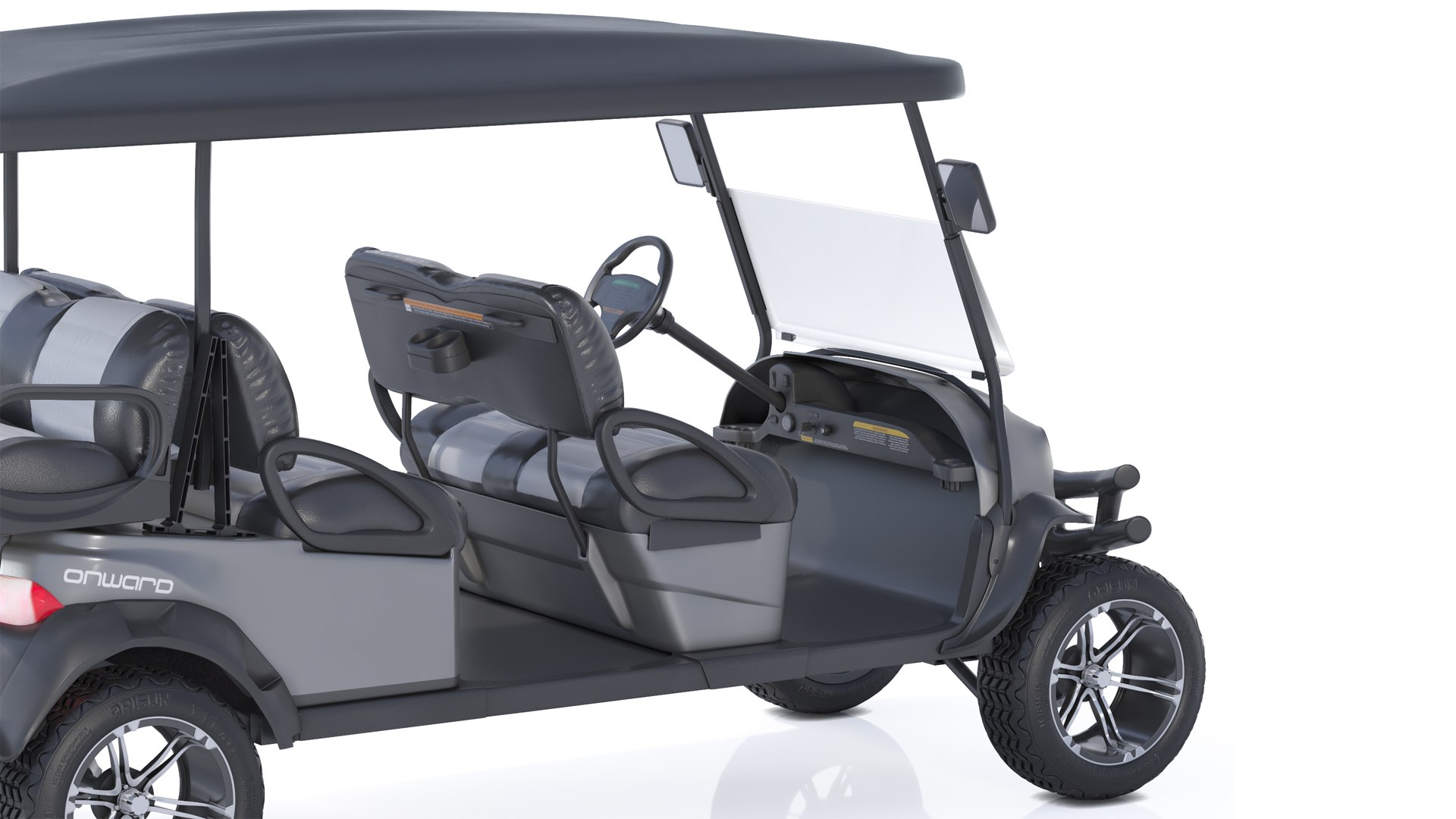 Golf Club Car 02 3D Model - TurboSquid 2123657