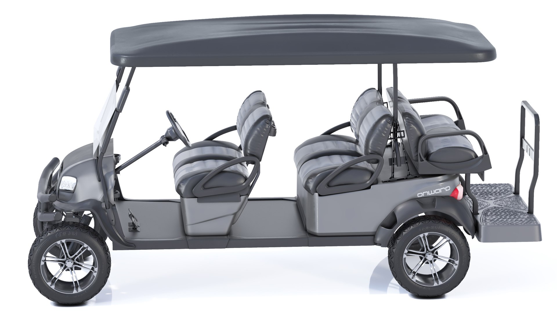 Golf Club Car 02 3D Model - TurboSquid 2123657