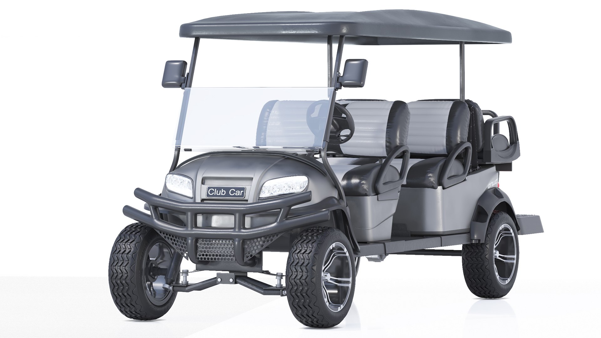 Golf Club Car 02 3D Model - TurboSquid 2123657