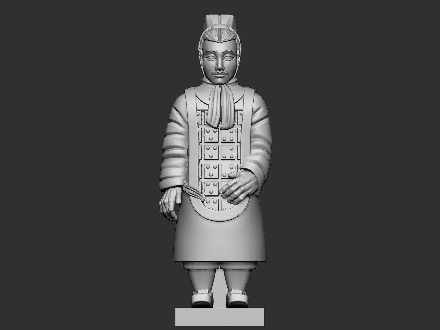 Terra-Cotta Warrior 3D Model - TurboSquid 2168419