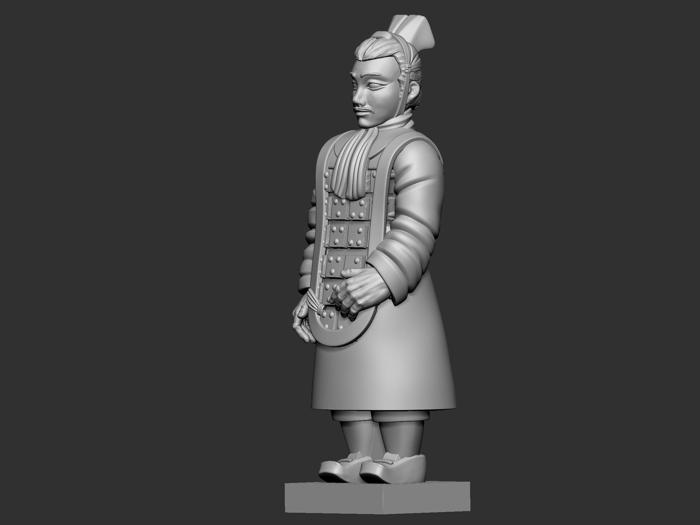 Terra-Cotta Warrior 3D Model - TurboSquid 2168419