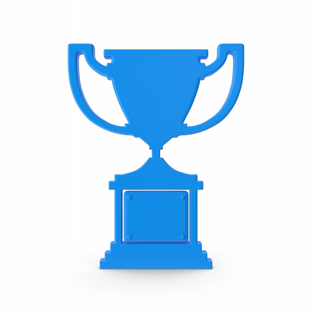Blue Trophy - TurboSquid 2314870