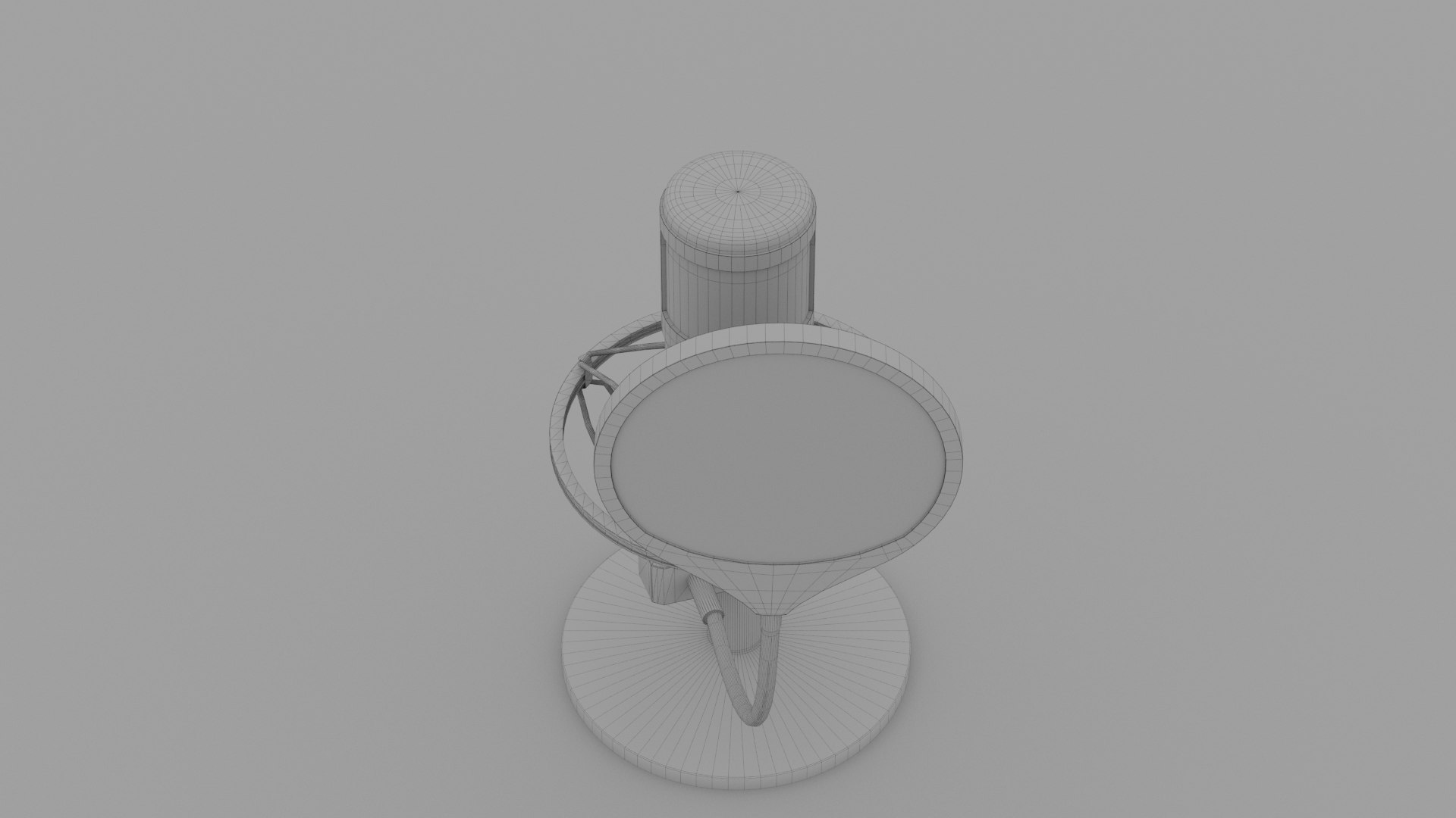 USB Microphone Base And Pop Filter 3D Model - TurboSquid 2190201