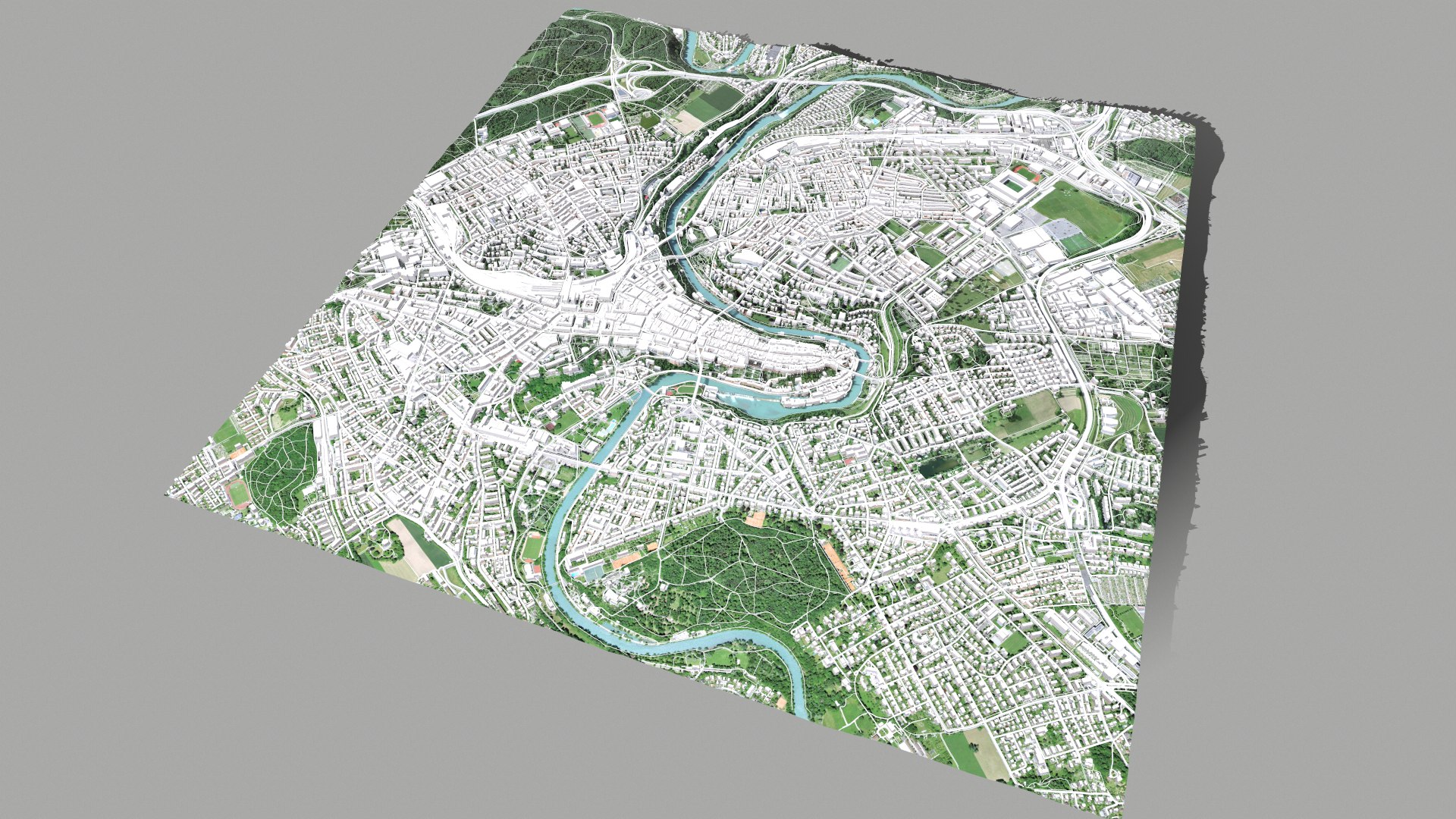 3D Cityscape Bern Switzerland - TurboSquid 1907782