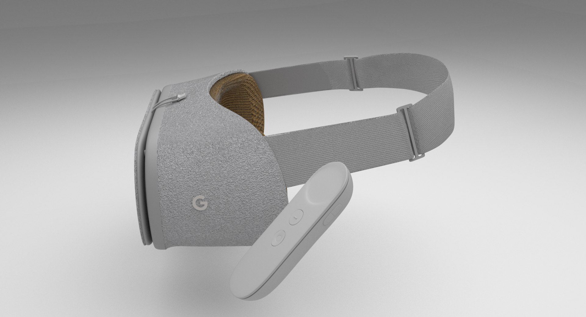 3d Model Google Daydream View Vr