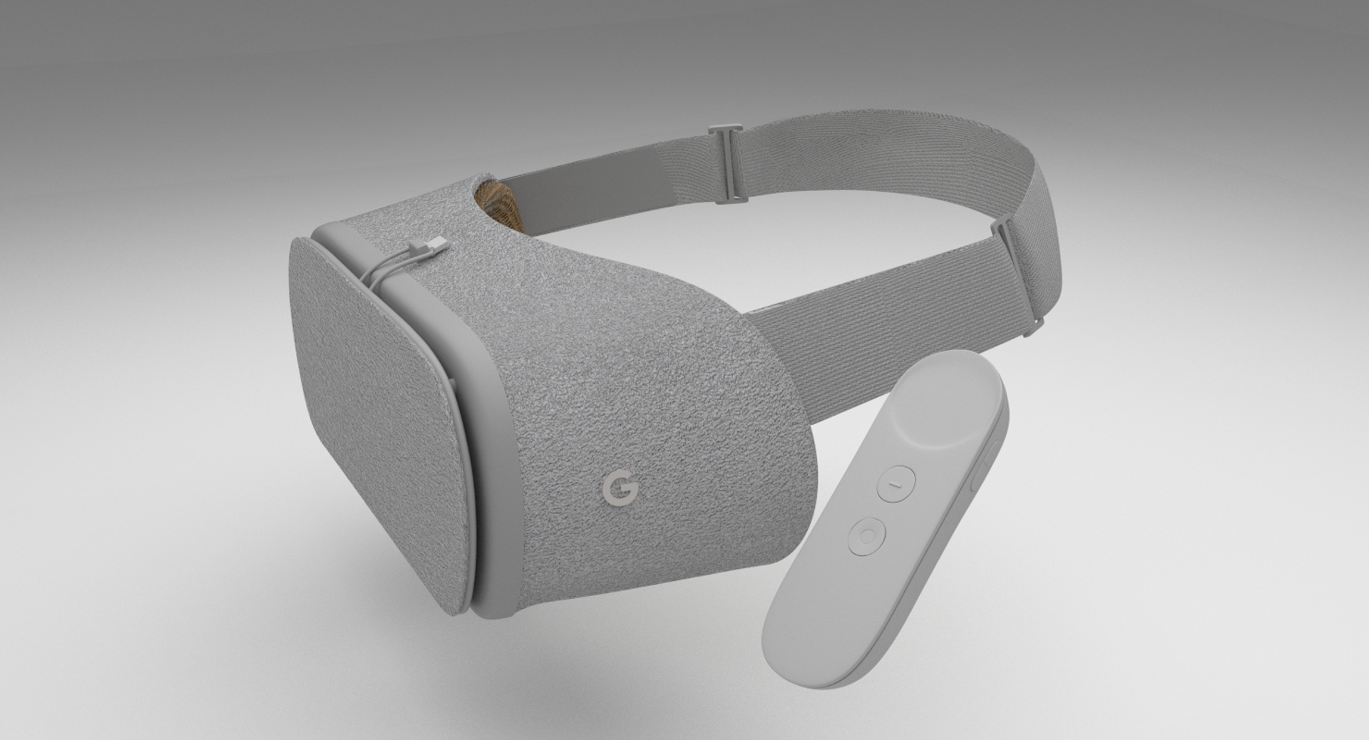 3d Model Google Daydream View Vr