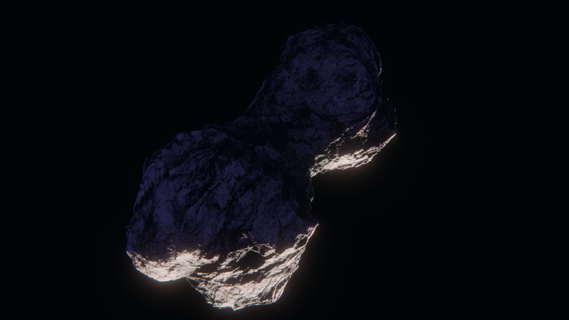 3D Realistic Asteroids Pack Low-poly 3D Model - TurboSquid 1932894