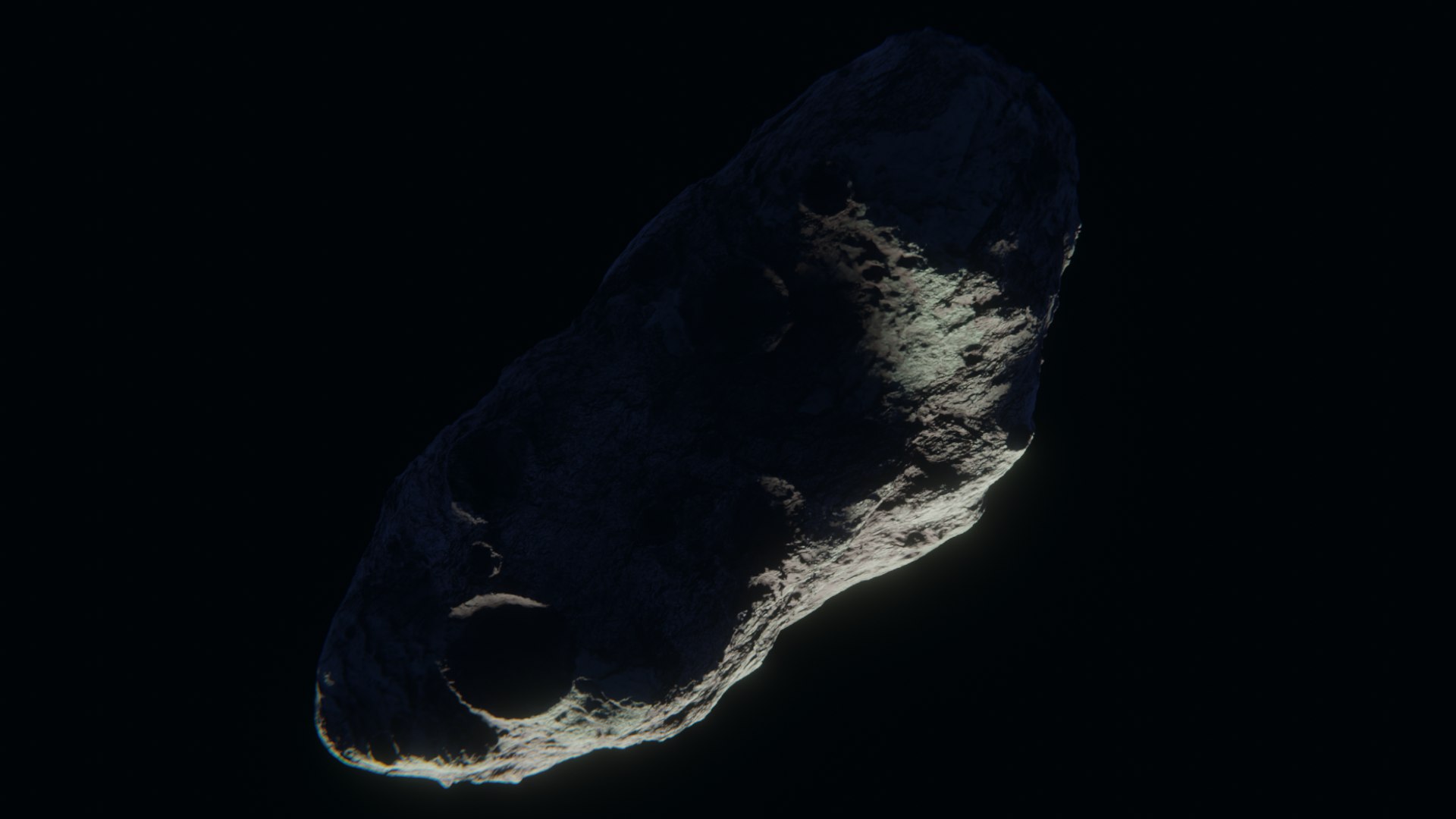 3D Realistic Asteroids Pack Low-poly 3D Model - TurboSquid 1932894