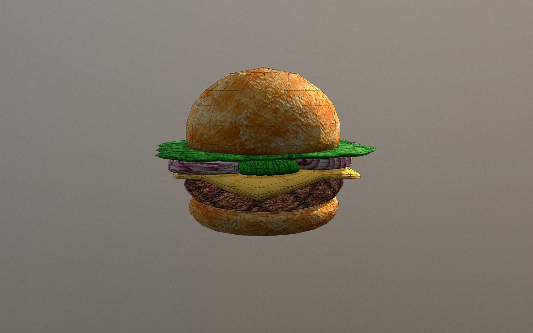 Krabby Patty Spongebob 3D Model - TurboSquid 1340390
