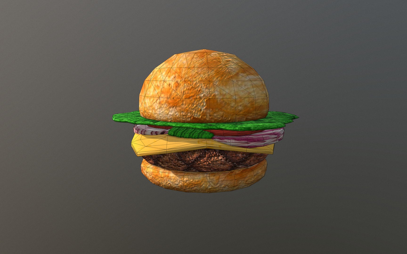 Krabby Patty Spongebob 3D Model - TurboSquid 1340390