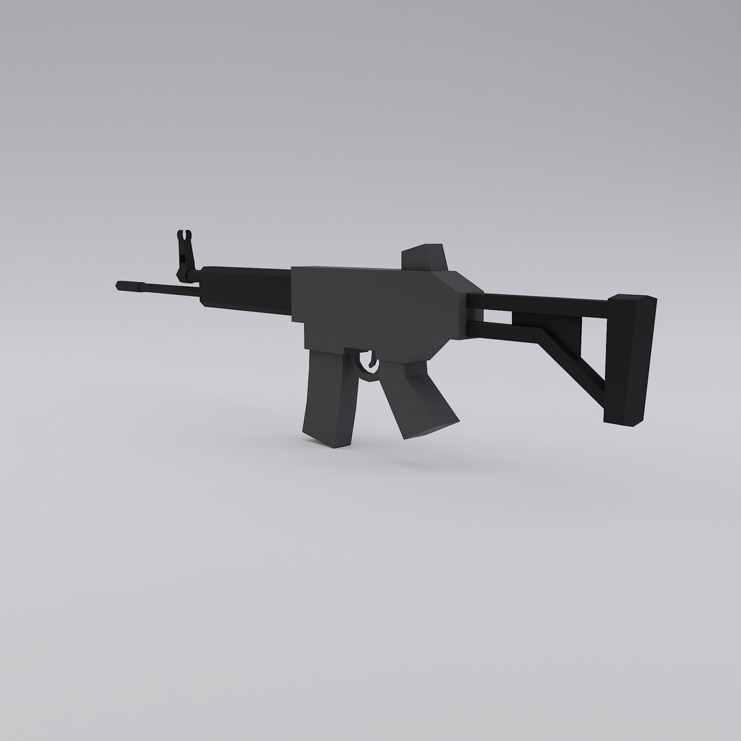 3D PINDAD SS1 Assault Rifle - TurboSquid 1993079