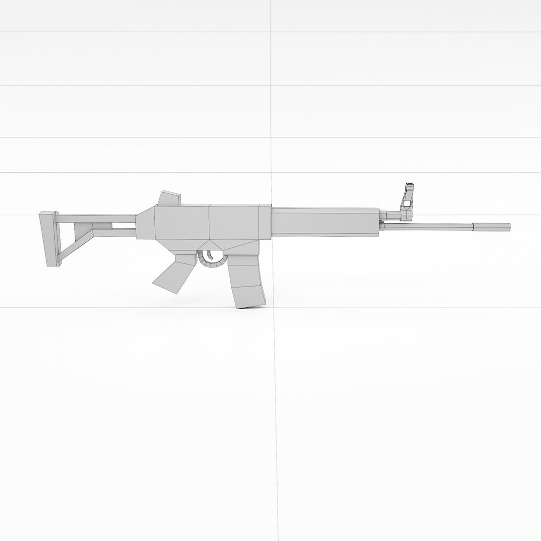 3D PINDAD SS1 Assault Rifle - TurboSquid 1993079