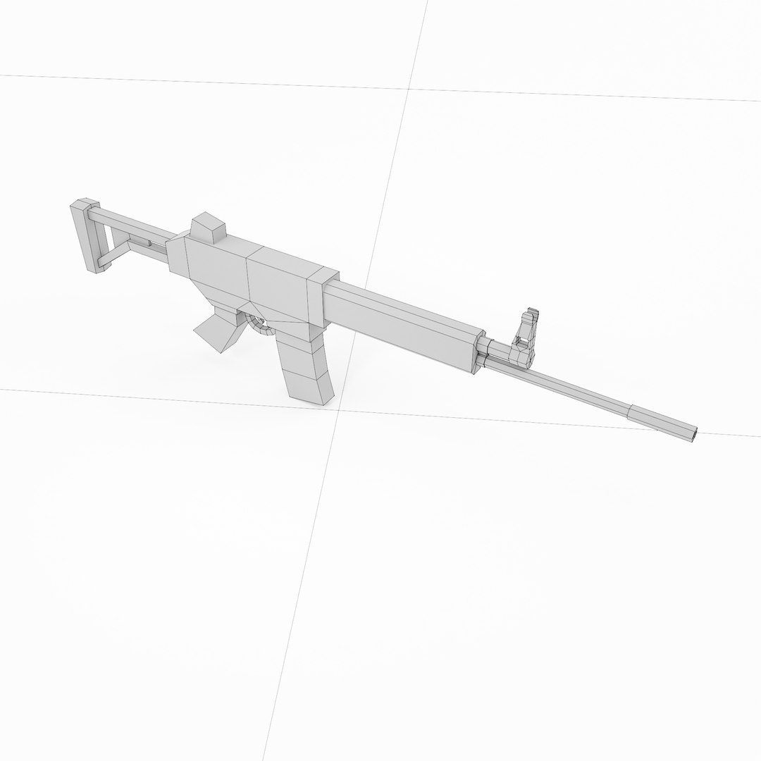 3D PINDAD SS1 Assault Rifle - TurboSquid 1993079