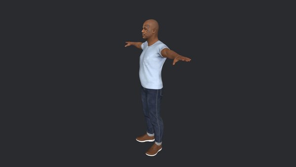 modelo 3d Mike Tyson Personaje 3D hiperrealista de cuerpo completo y ...