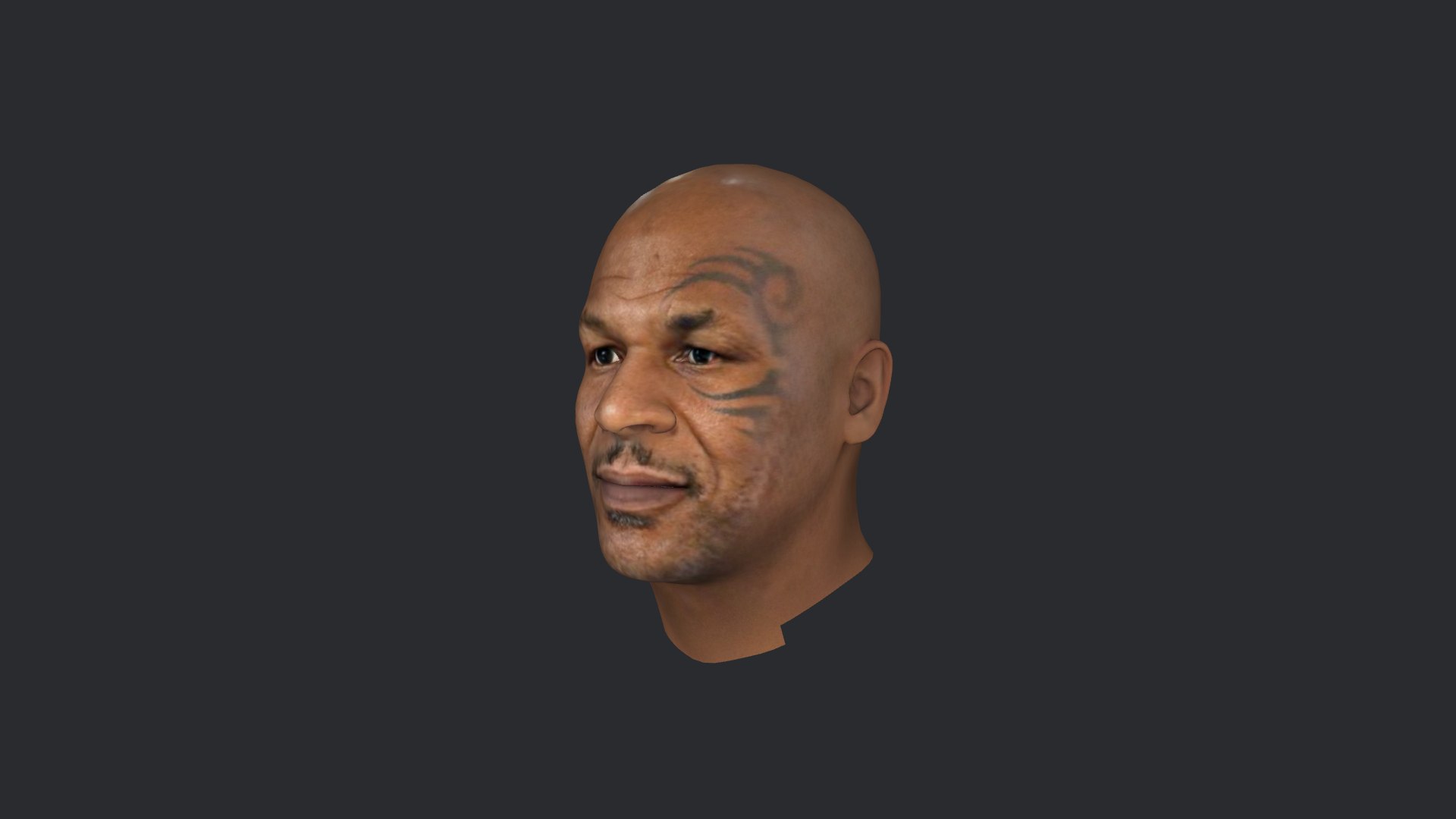 3D Mike Tyson Hyper Realistic Full Body Fully Rigged 3D Character ...