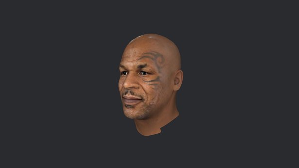 modelo 3d Mike Tyson Personaje 3D hiperrealista de cuerpo completo y ...