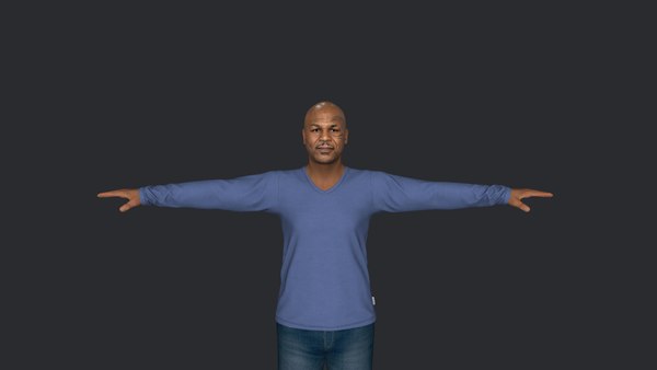 modelo 3d Mike Tyson Personaje 3D hiperrealista de cuerpo completo y ...