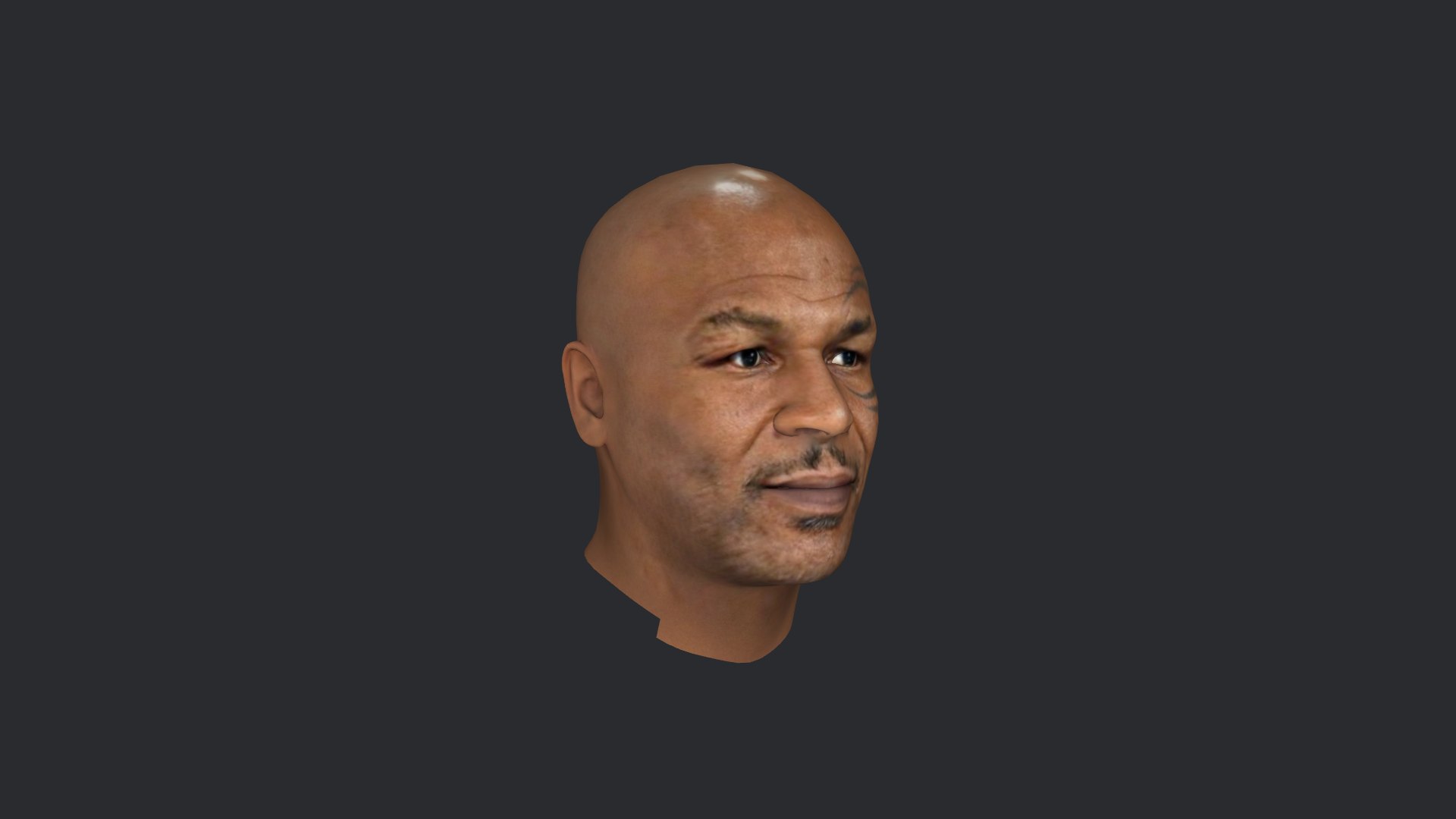 3D Mike Tyson Hyper Realistic Full Body Fully Rigged 3D Character ...