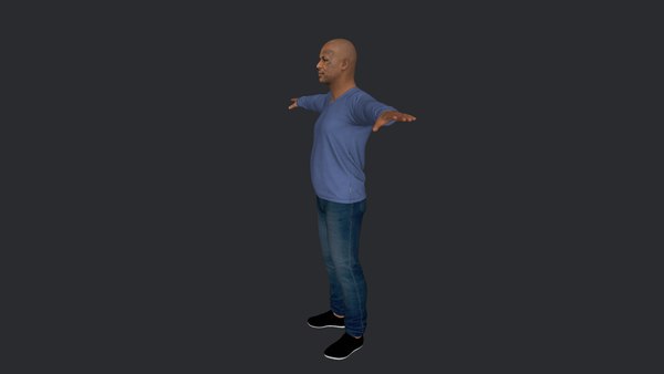 modelo 3d Mike Tyson Personaje 3D hiperrealista de cuerpo completo y ...