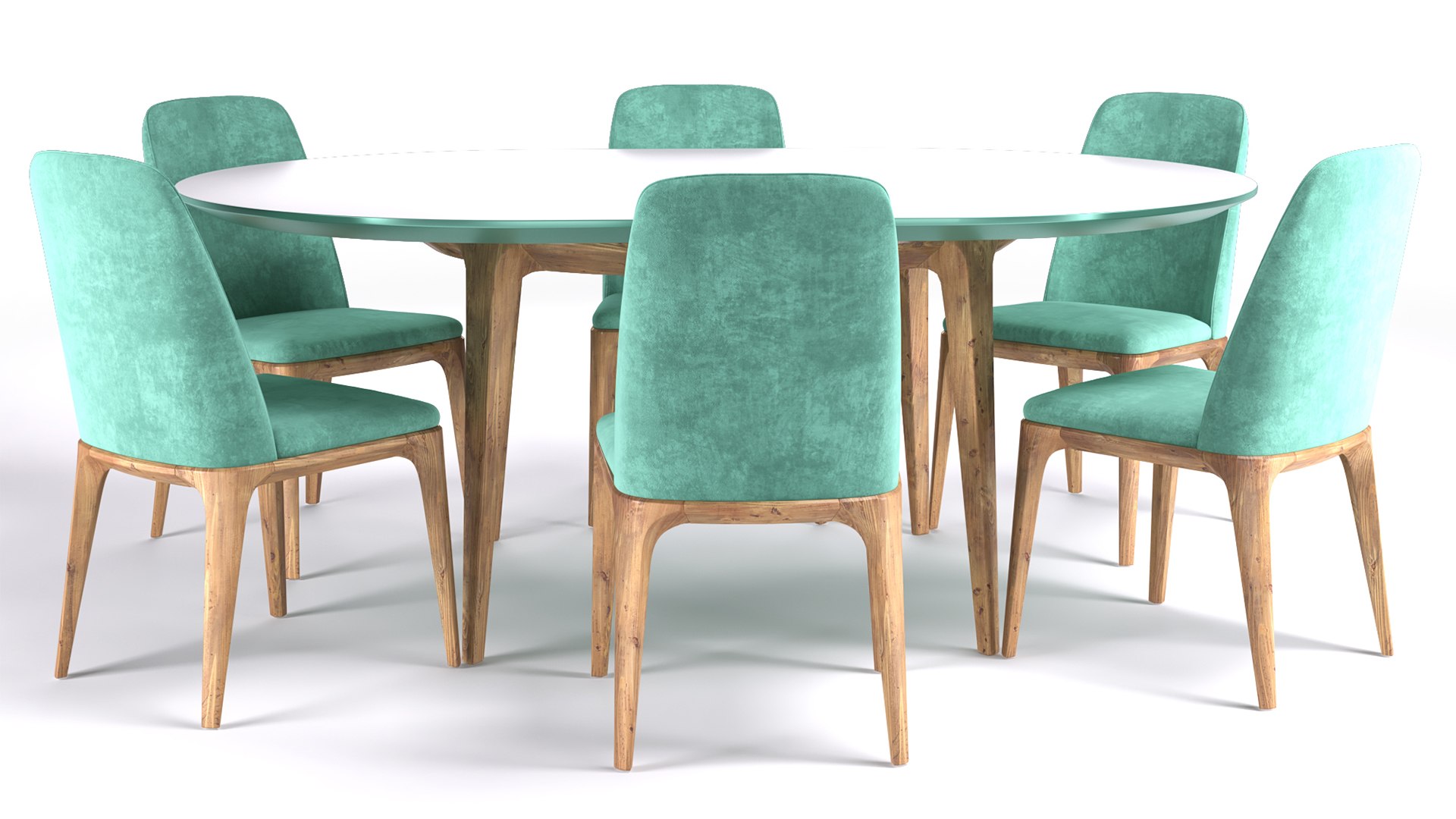 Table Chair Model - TurboSquid 2002937