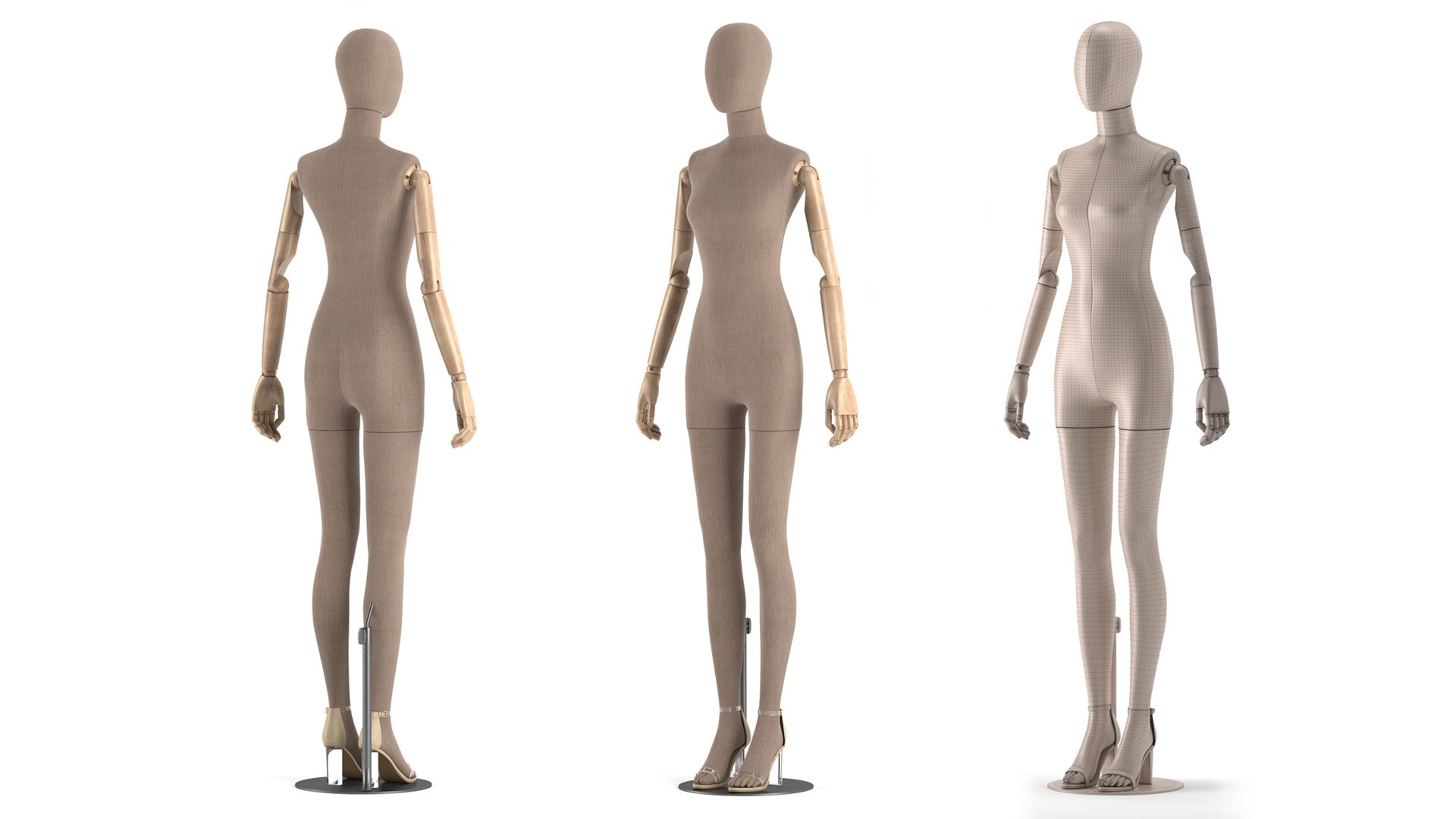 Fashion Mannequin 02 3D Model - TurboSquid 2148888