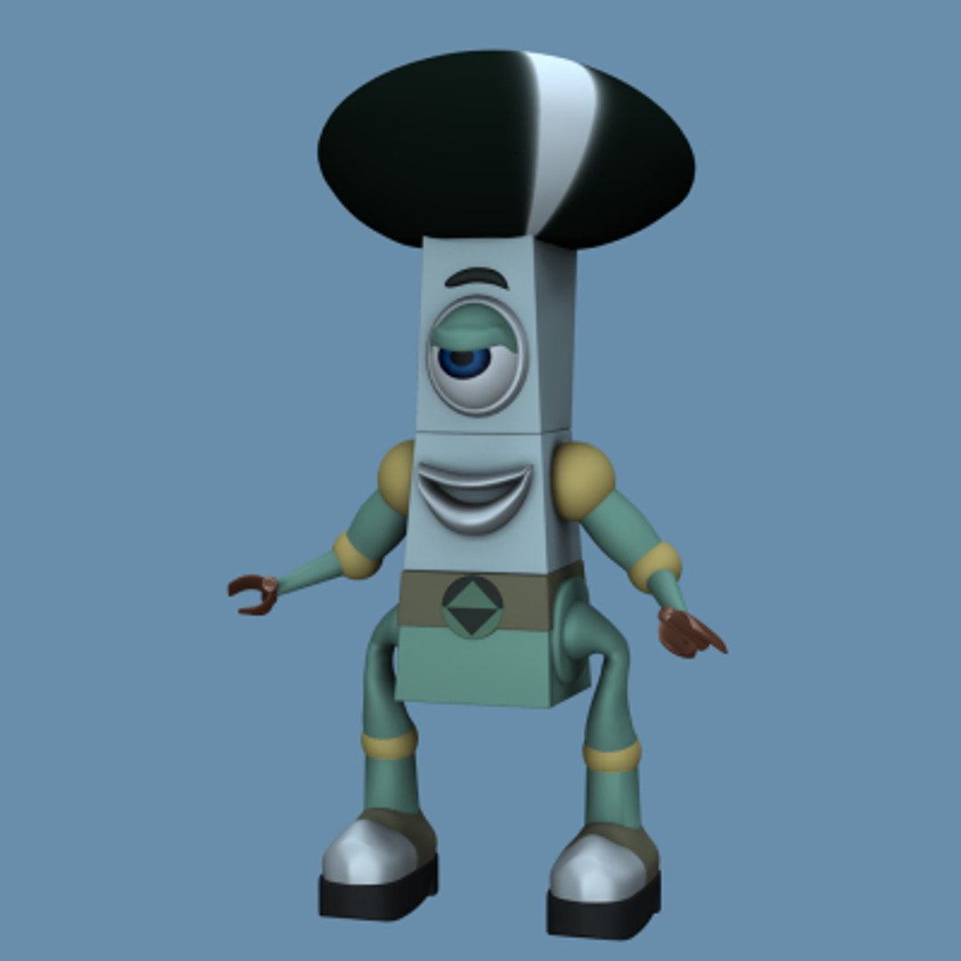 Reboot - Cyrus 3d Model