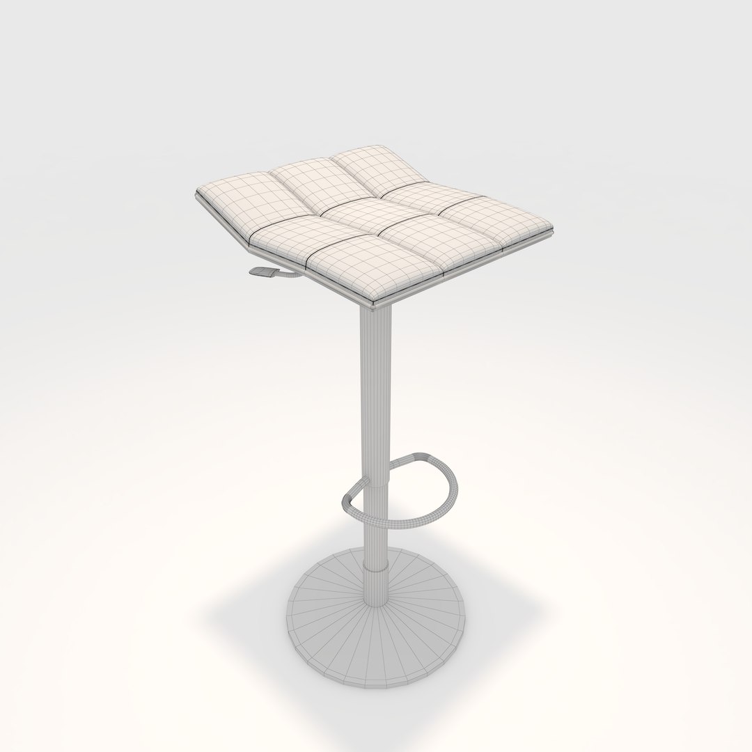 Bar Stool 19 3D Model - TurboSquid 2300176