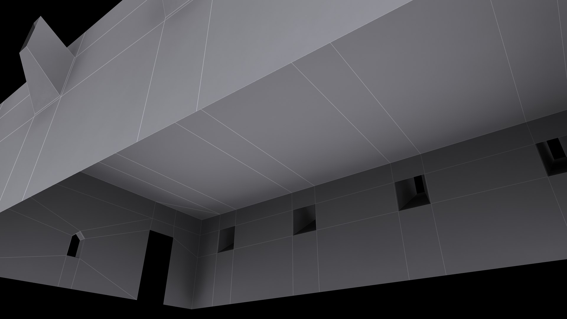 3d Model Of Old Medieval Cellar