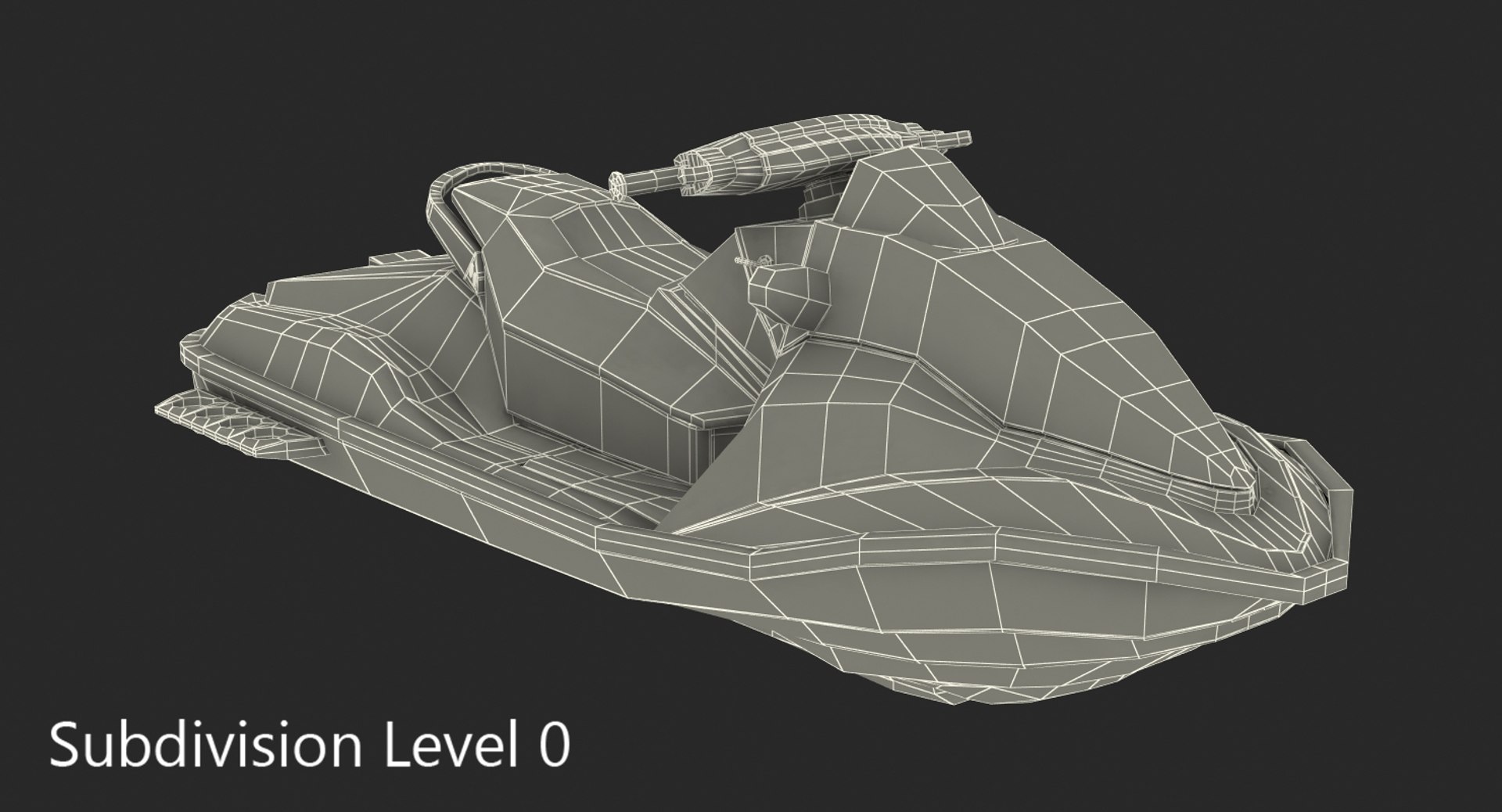 3d model jet ski sea-doo